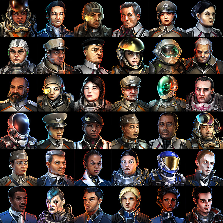 Starsector Portraits