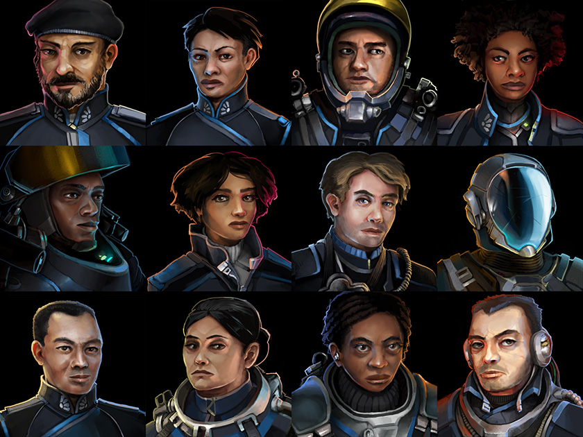 Starsector Portraits