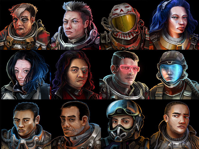Starsector Portraits